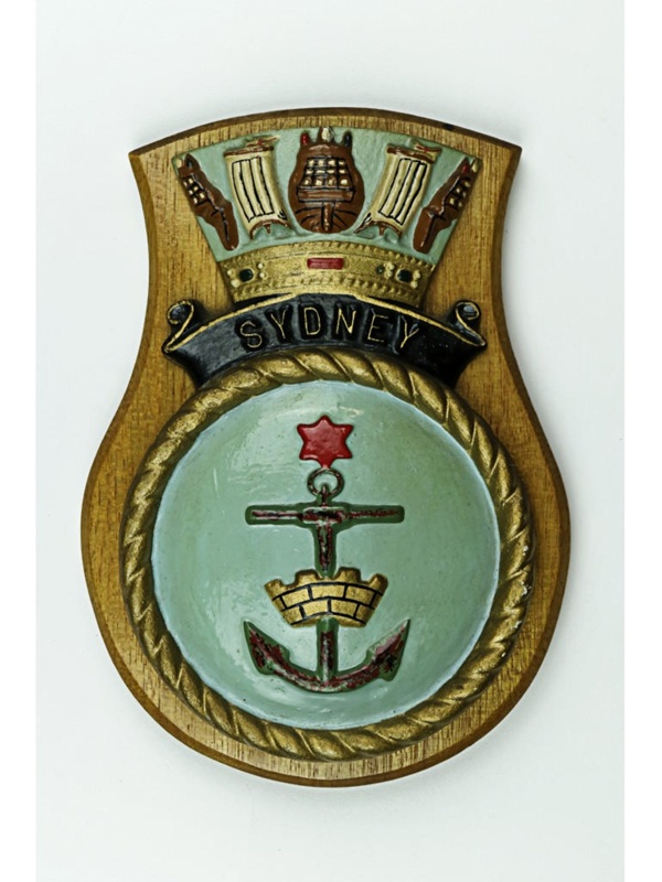 HMAS Sydney - crest; A_2005-022 | eHive