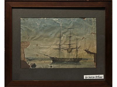 Sir George Arthur by Thomas Chapman 1841; P_1984-504 | eHive