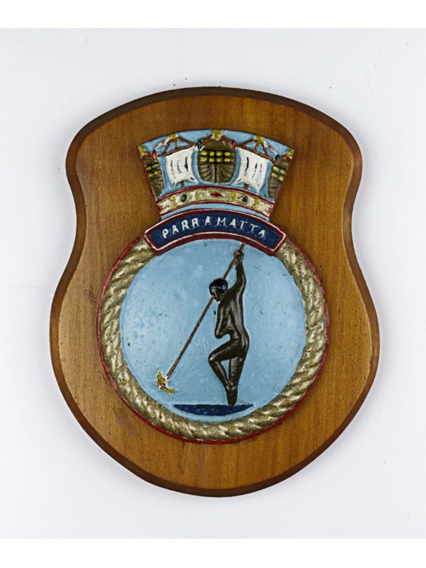 HMAS Parramatta - crest; A_1984-595 | eHive