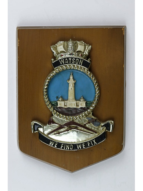 HMAS Watson - Badge; A_2013-047 | eHive