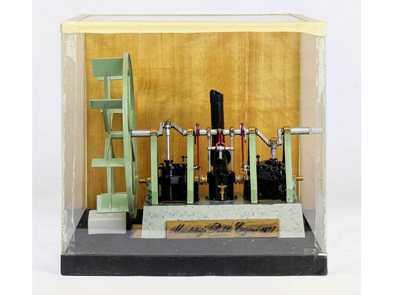 Maudslay oscillating paddle wheel steam engine model; A_1990-004 | eHive