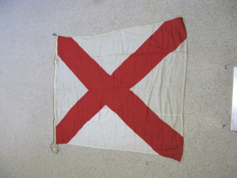 International Code V (Signal flag); A_2010-090 | eHive
