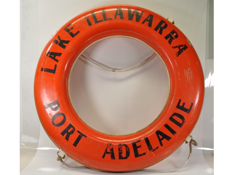 LAKE ILLAWARRA - Lifebuoy/Life Ring ; A_1984-228 | eHive