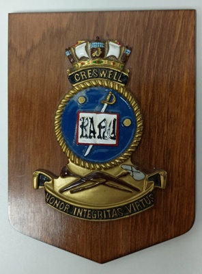 HMAS Cresswell - Naval Ship's Badge; A_2025-058 | eHive