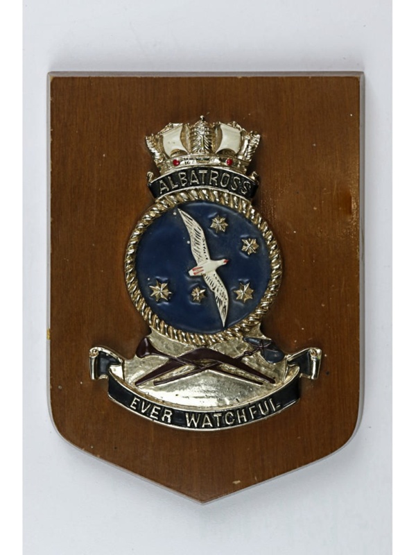 HMAS Albatross - crest; A_2022-121 | eHive