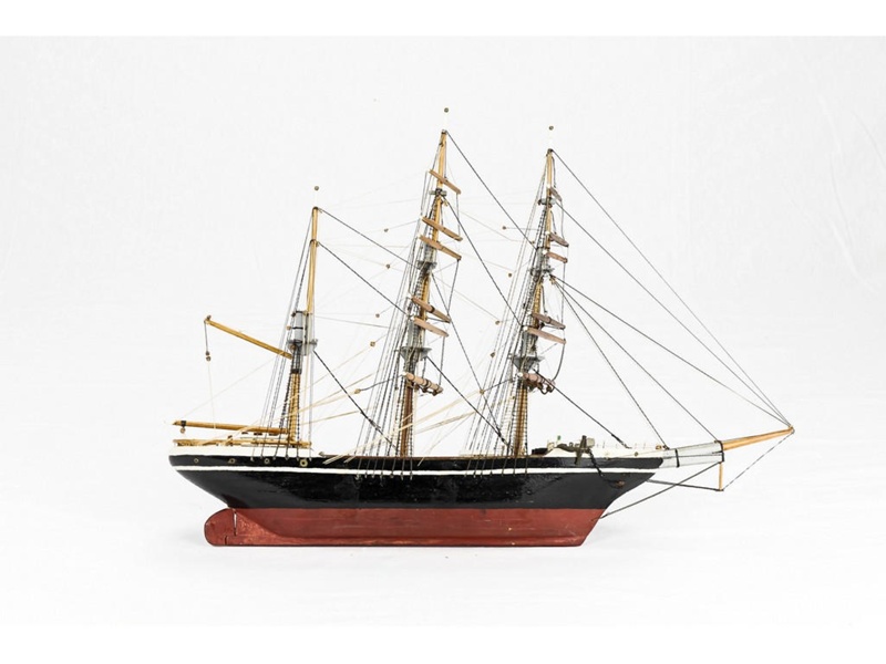 NATAL QUEEN (Barque) - rigged full hull model; A_1984-151 | eHive