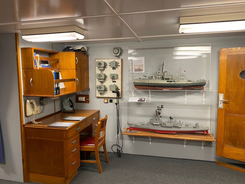 Commander's Cabin Suite from HMAS Derwent; A_2020-021 | eHive