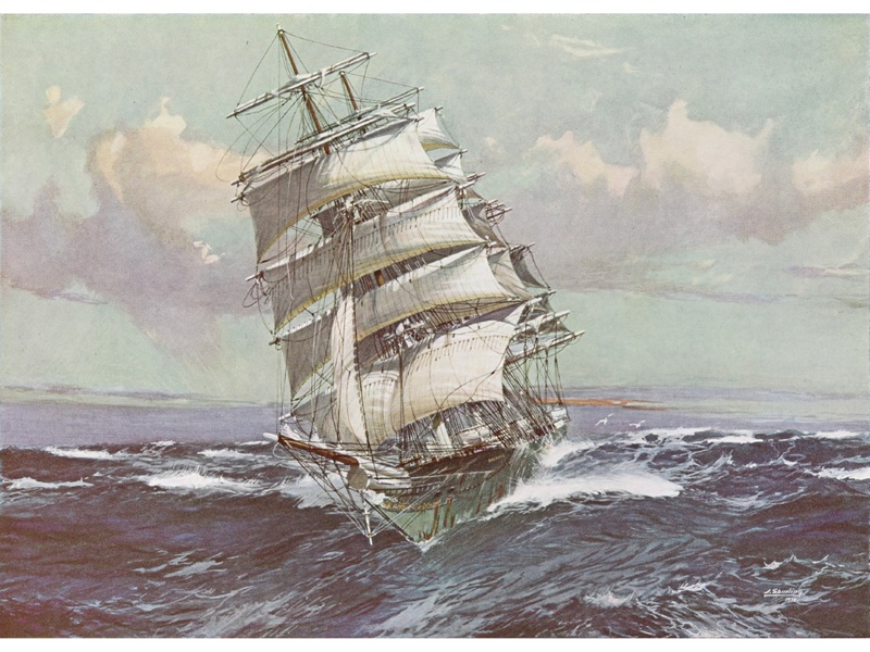 Ship "Salamis" by Jack Spurling 1928; P_1990-144 | eHive