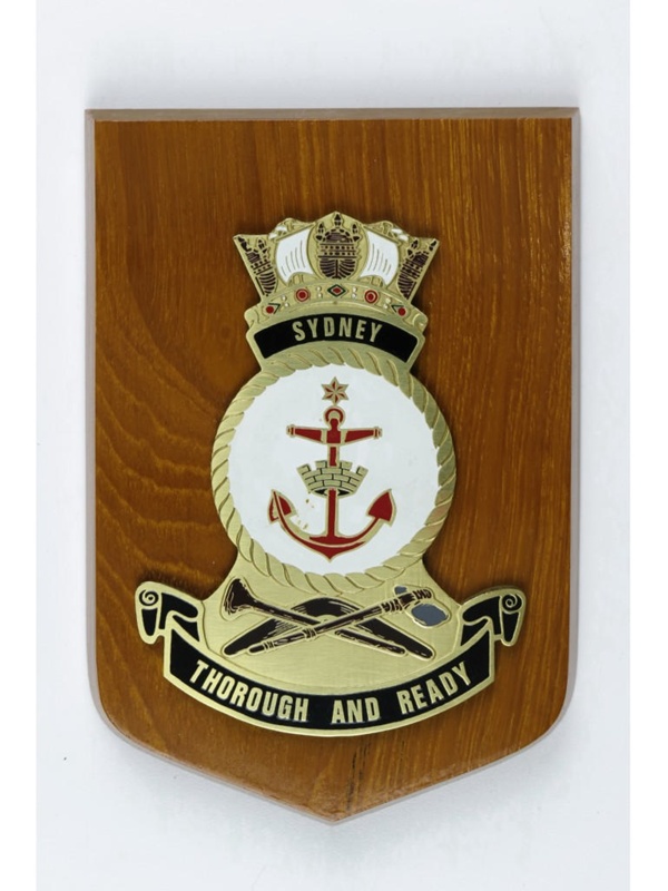HMAS Sydney - crest; A_2013-045 | eHive