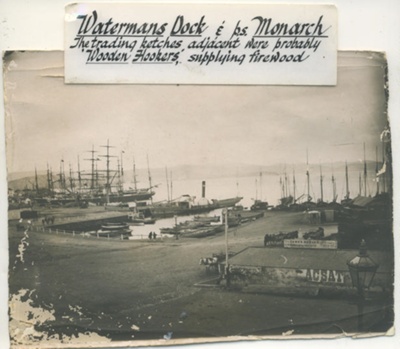 Watermans Dock & PS Monarch; P_1991-115 | eHive