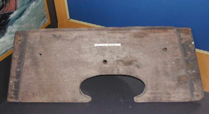 Whale boat "Clumsy Cleat" or thigh cleat ; A_1984-436 | eHive