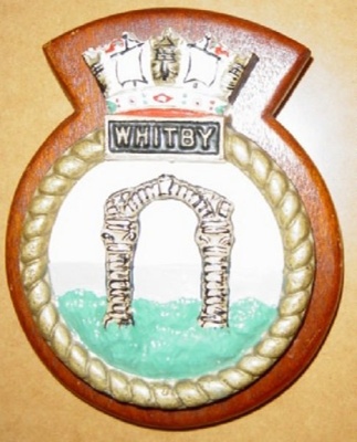 HMS Whitby - crest; A_1984-601 | eHive