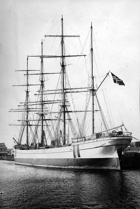 Norwegian four masted barque THOR II ; P_OM_D_65a | eHive