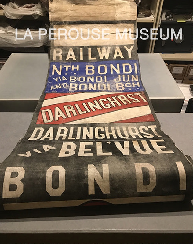 Canvas Tram Destination Roll; 2021.5 | eHive