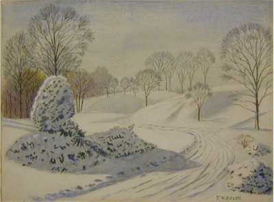 "In the Park" by Frederick W. Kolde; Kolde, Frederick William; unknown ...