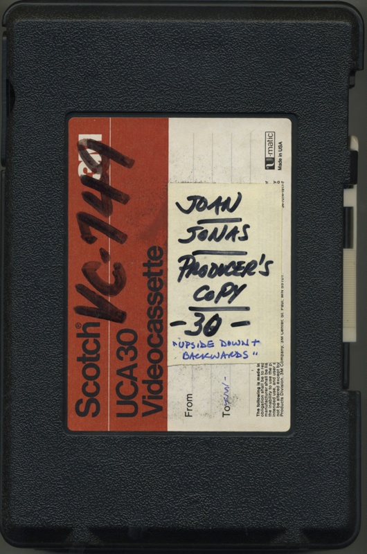 Upside Down & Backwards; Joan Jonas; 2020:0002:0703 | eHive