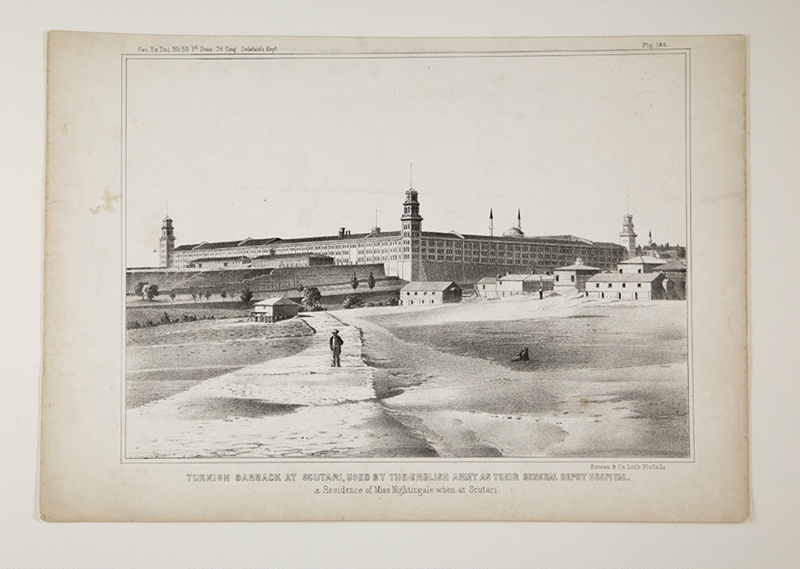 Turkish Barrack at Scutari, Used by the English Army as Their General ...