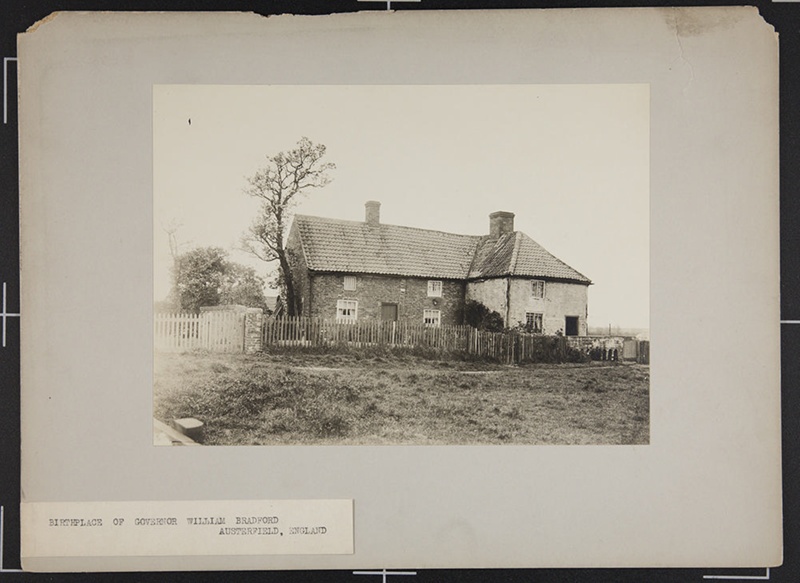 Birthplace of Governor William Bradford, Austerfield, England; Burbank ...