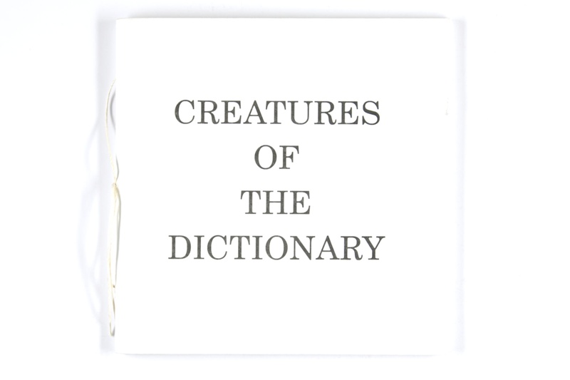 Creatures of the dictionary; Tryforos, Tina; Z232.5 .V834 Tr-Cr | eHive