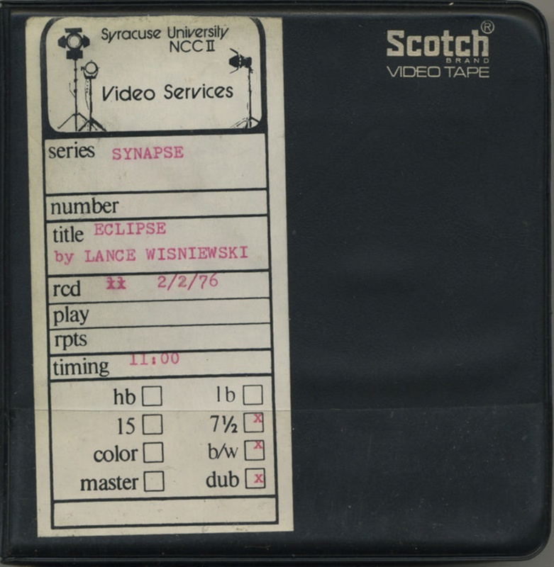 Eclipse; Synapse; 1976; 2019:0001:0004 | eHive