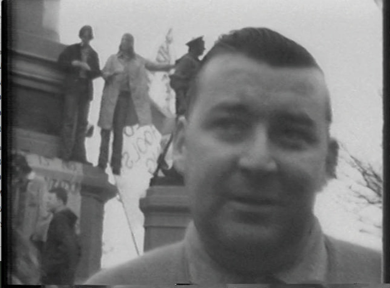 Rochester Anti-War Rally R.1; Clement, Peter; Gale, Larry; Rockowitz ...