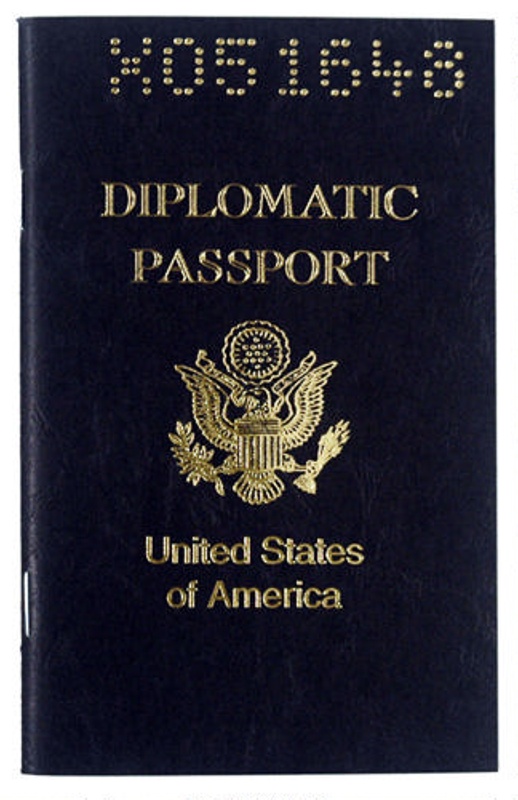 Diplomatic passport; Martens, Anne; Z232.5 .V834 Ma-Di (copy 1) | eHive