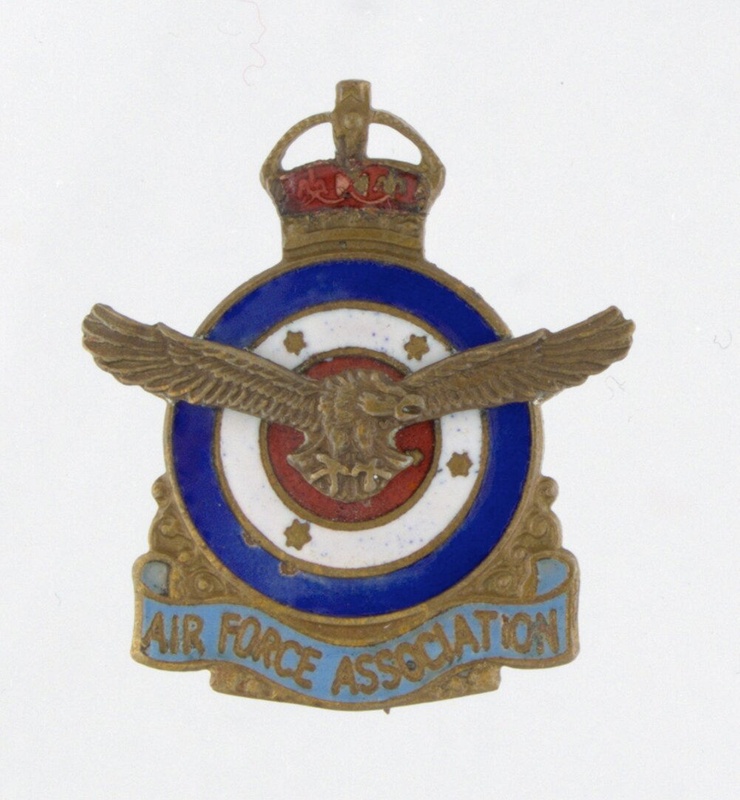 Badge, Air Force Association; Angus & Coote Ltd.; 1940s; 2020.37 | eHive