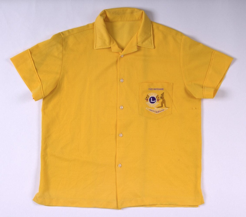 Lions Club Shirt, Port Macquarie; 1970s; 2012.70 | eHive
