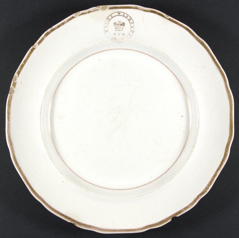 Plate from Ben Boyd's schooner Wanderer; c1841; 5477 | eHive