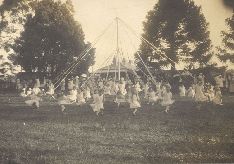 Children Dancing the Maypole; 1924; PP11518 | eHive