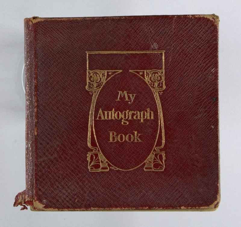 Autograph Book, Isabella Florence Wade; 1908-1918; 77.85b | eHive