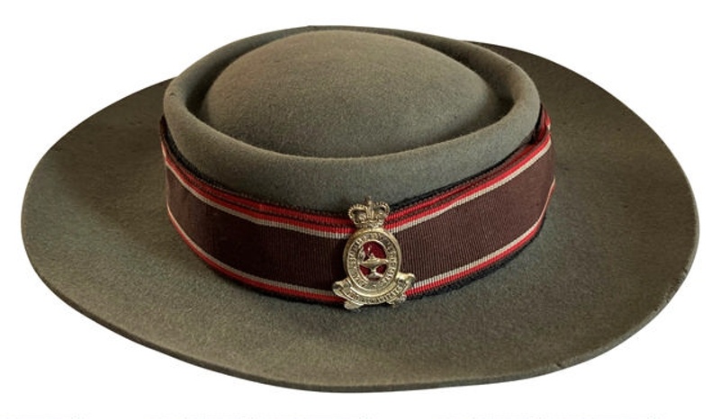 Hat, Royal Australian Army Nursing Corps; Dunkerley Ltd.; 1961; 56.86.1 ...