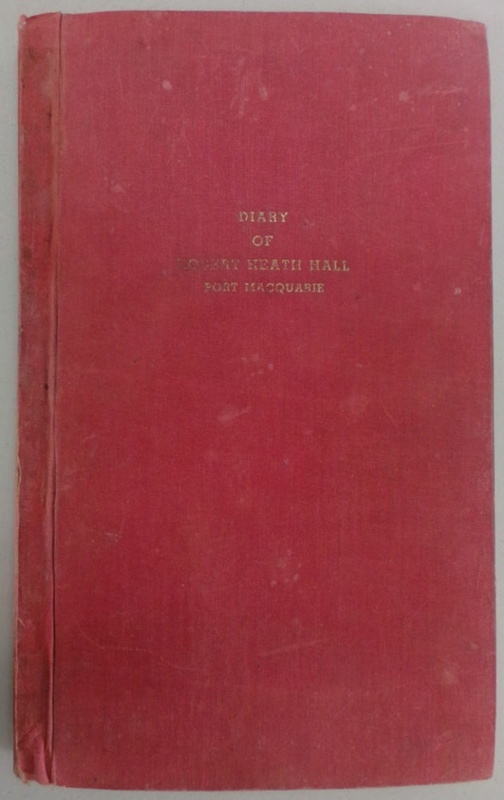 Bound transcript of diary of Robert Heath Hall; PER.16.1 | eHive