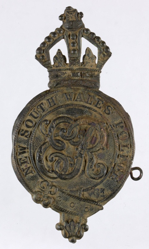 NSW Police Helmet Badge; c1936; 1125 | eHive