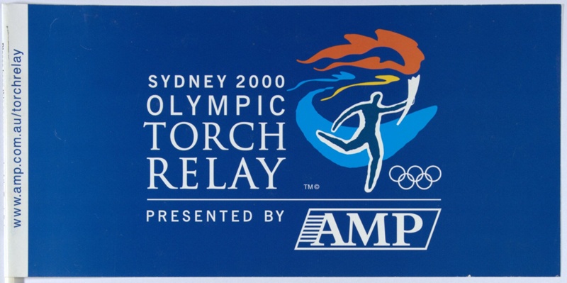 Flag, Sydney 2000 Olympic Torch Relay; 2000; 2000.62 | eHive