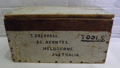 Wooden Trunk; Thomas Breakell; 1954; 2012.27 | eHive