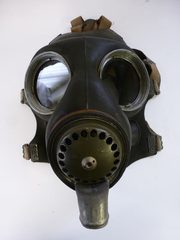 A.R.P. gas mask; c1942; STMEA:1984-36.3 | eHive