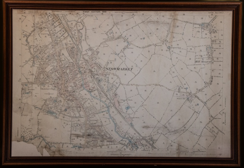 Framed Map; Ordnance Survey Office; 1886; STMEA:1995-107.1 | eHive