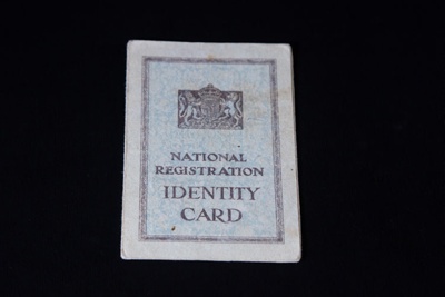 National Registration Identity card; STMEA:1986-14.127 | eHive