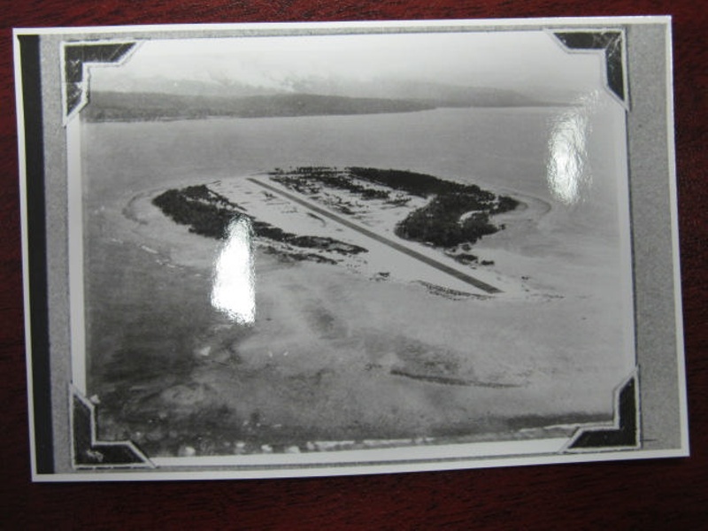 Photograph of a runway on an island.; TAM2012.826 | eHive