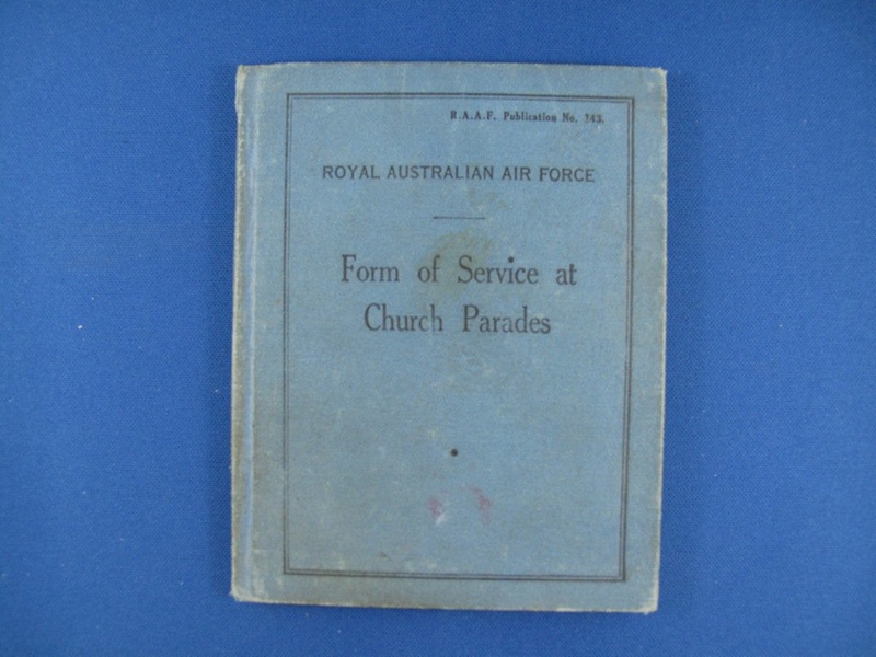 Book- RAAF Form of Service at Church Parades; Royal Australian Air ...