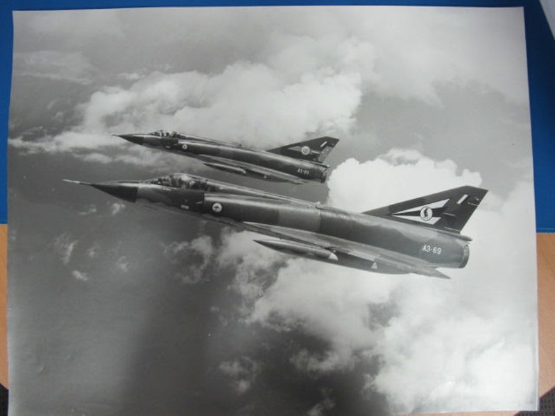 Aerial photograph of two Mirage.; TAM2012.636 | eHive