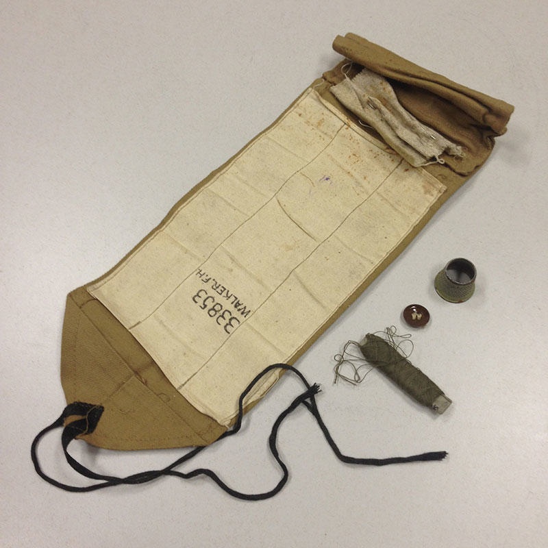 Sewing Kit - Frederick Henry Walker, RAAF 3385.; c.1940; TAM2015.300 ...
