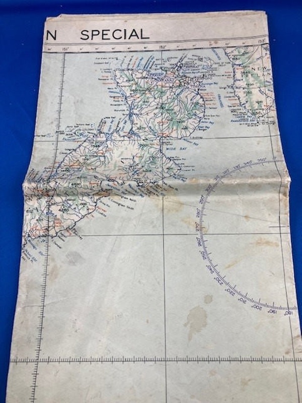 Map of New Britain ; RAAF Headquarters; c. 1943; TAM2021.21 | eHive