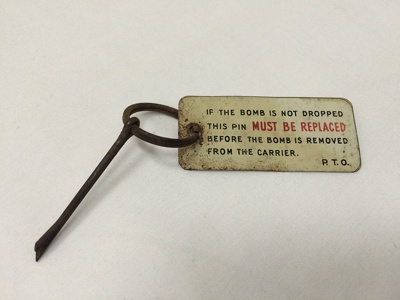 WWII Bomb Safety Pin; TAM2016.425 | eHive