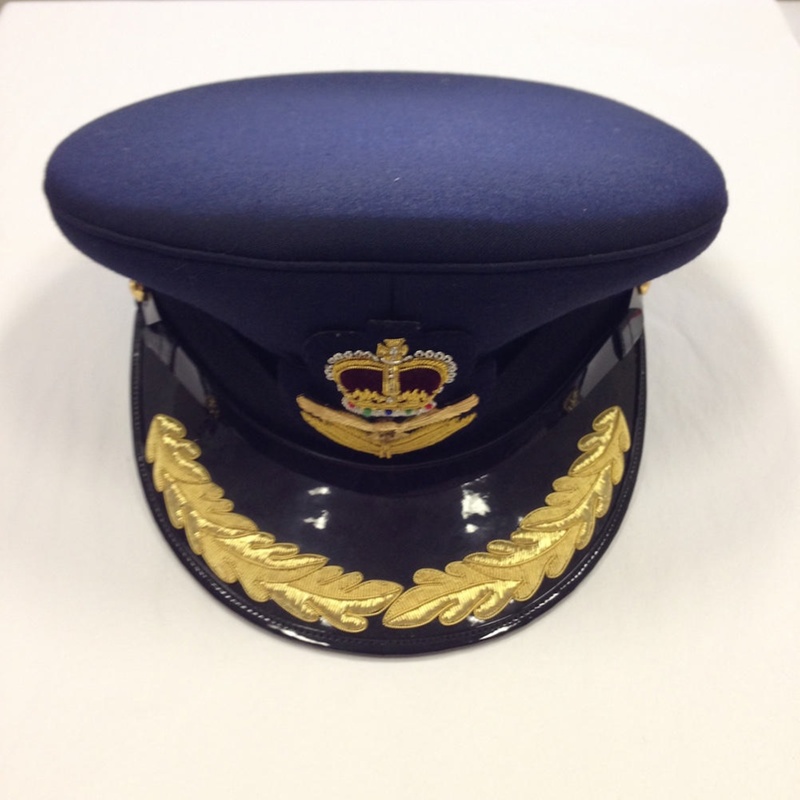 Alan Clements: RAAF Officers Cap; Mountcastle Pty Ltd; 2002; TAM2014.51 ...