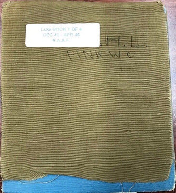 Digital version of William Clement Pink's Pilot Logbook 1 0f 4; TAM2020 ...