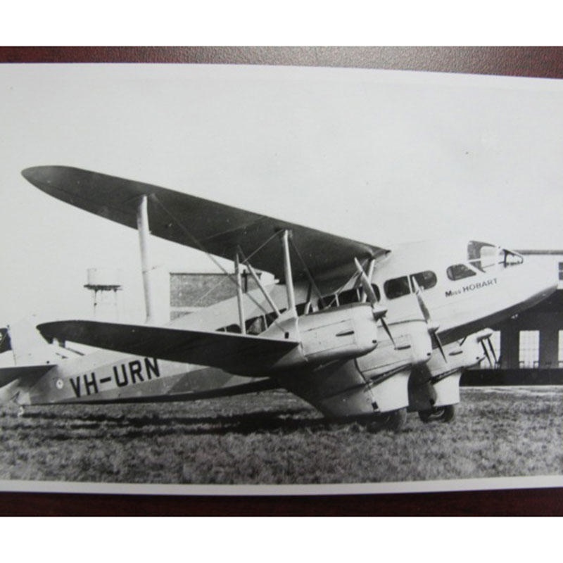 De Havilland Express DH.86 Rego: VH-URN nose art: Miss Hobart; TAM2012 ...