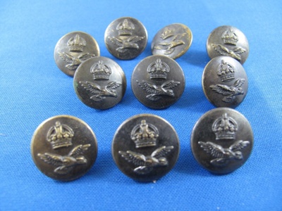 RAAF Buttons; J.R. GAUNT & SONS; c.1939; TAM2012.483 | eHive