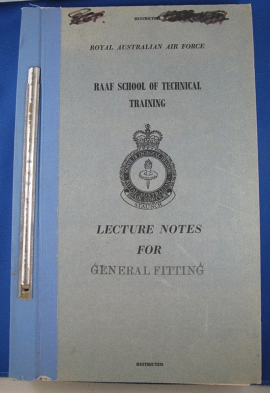 Lecture Notes- General Fitting; RAAF School of Technical Training ...